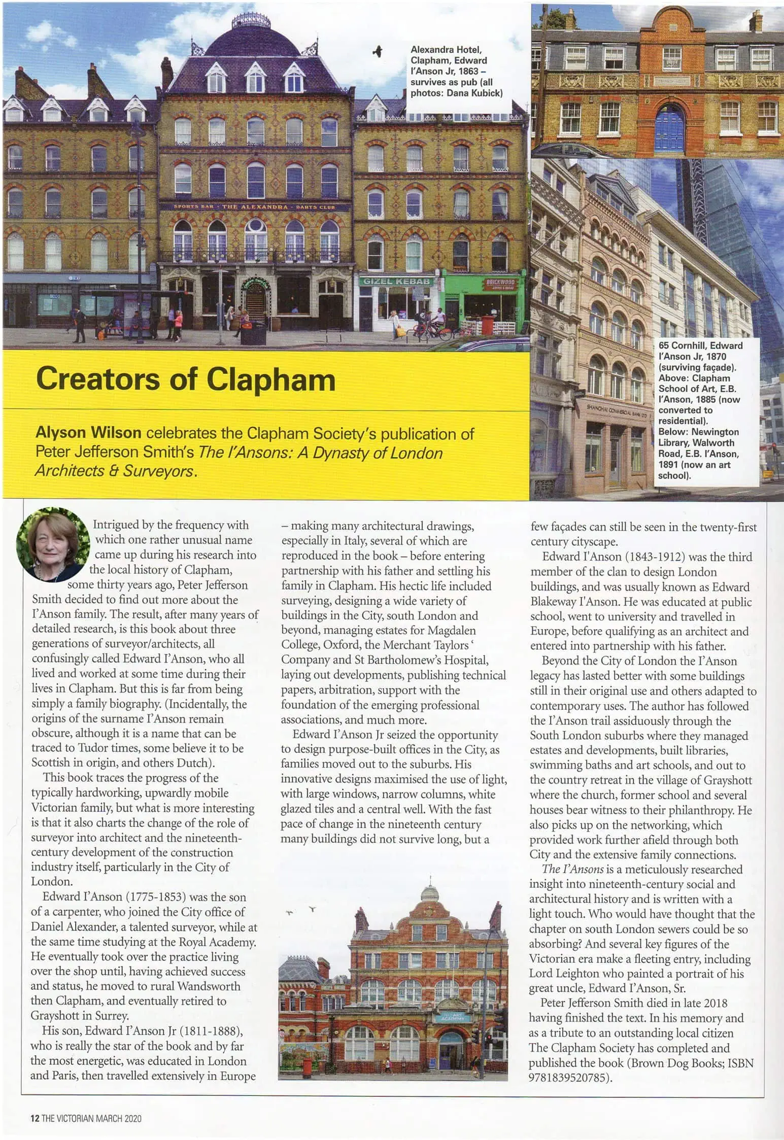 More about the Clapham L’Ansons - The Clapham Society